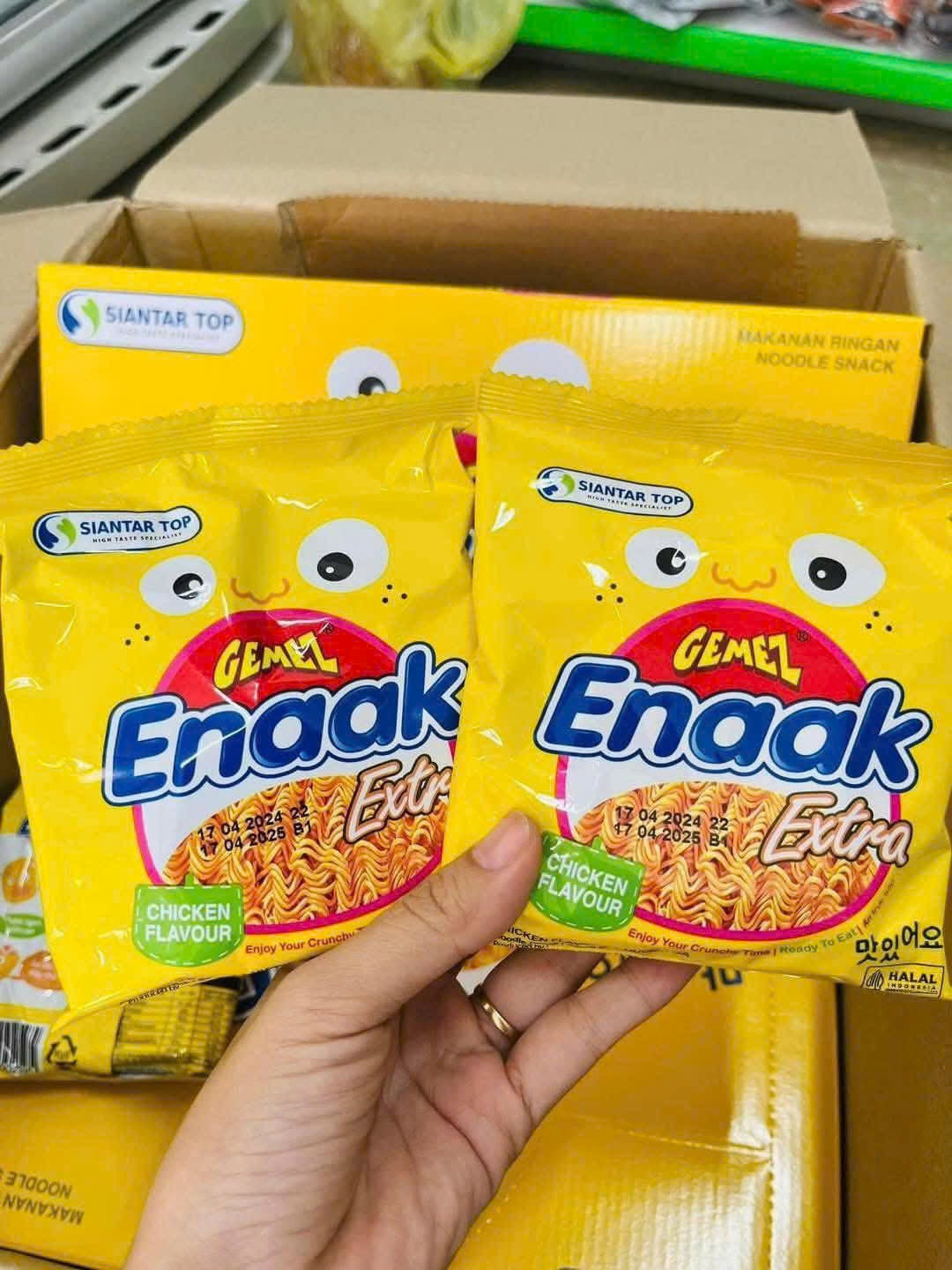 Mỳ ăn sống Enaak 30 gói/ hộp – LVAAA BEAUTY AND HEALTH LLC